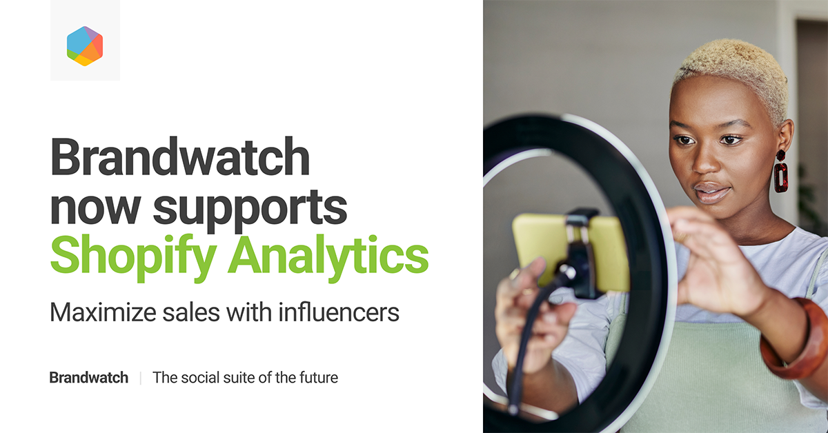 Introducing Our New Shopify Integration | Brandwatch