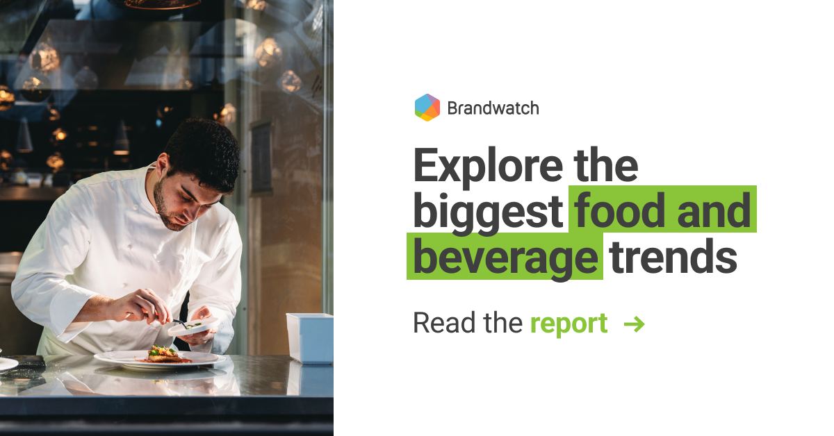 Food and Beverage Trends Report | Brandwatch