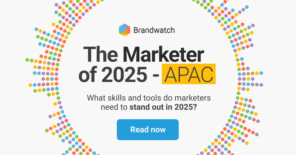 The Marketer of 2025 – APAC | Brandwatch